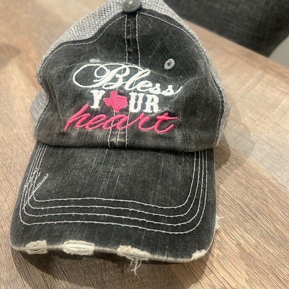 Accessories | Bless Your Heart Trucker Hat | Poshmark